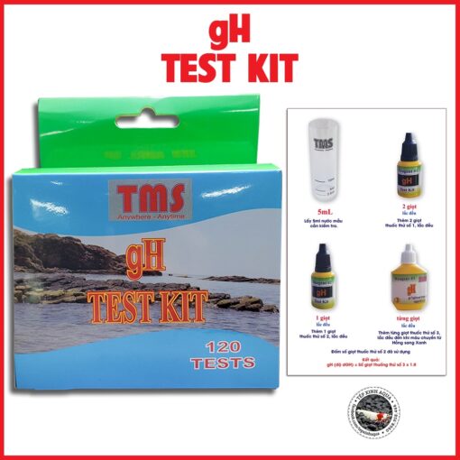 Bộ đo GH - test GH - Kit đo GH của TMS - Tép xinh Aqua