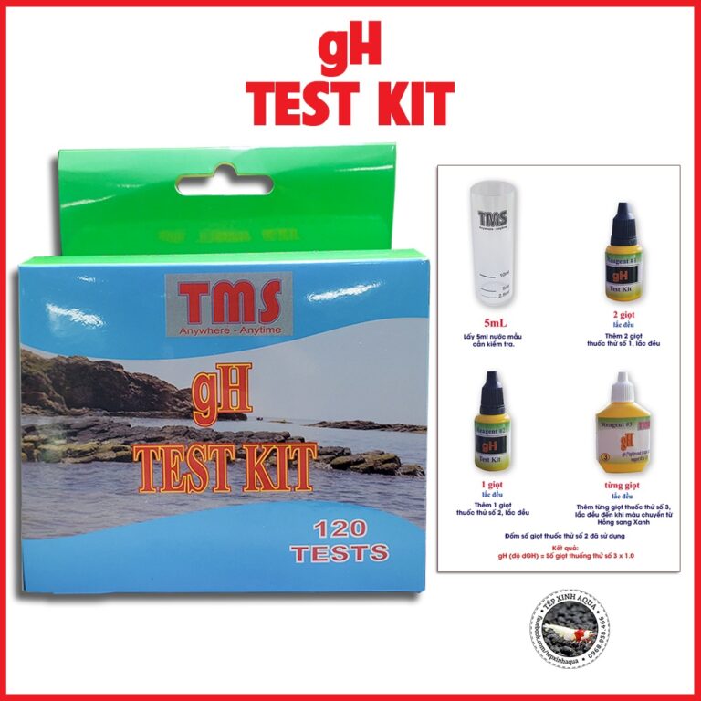 Bộ đo GH - test GH - Kit đo GH của TMS - Tép xinh Aqua