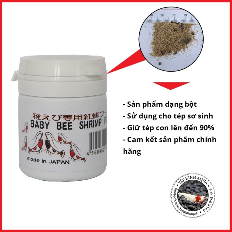 Thức ăn tép cảnh cao cấp - Thức ăn chuyên dụng cho tép con - Baby ...